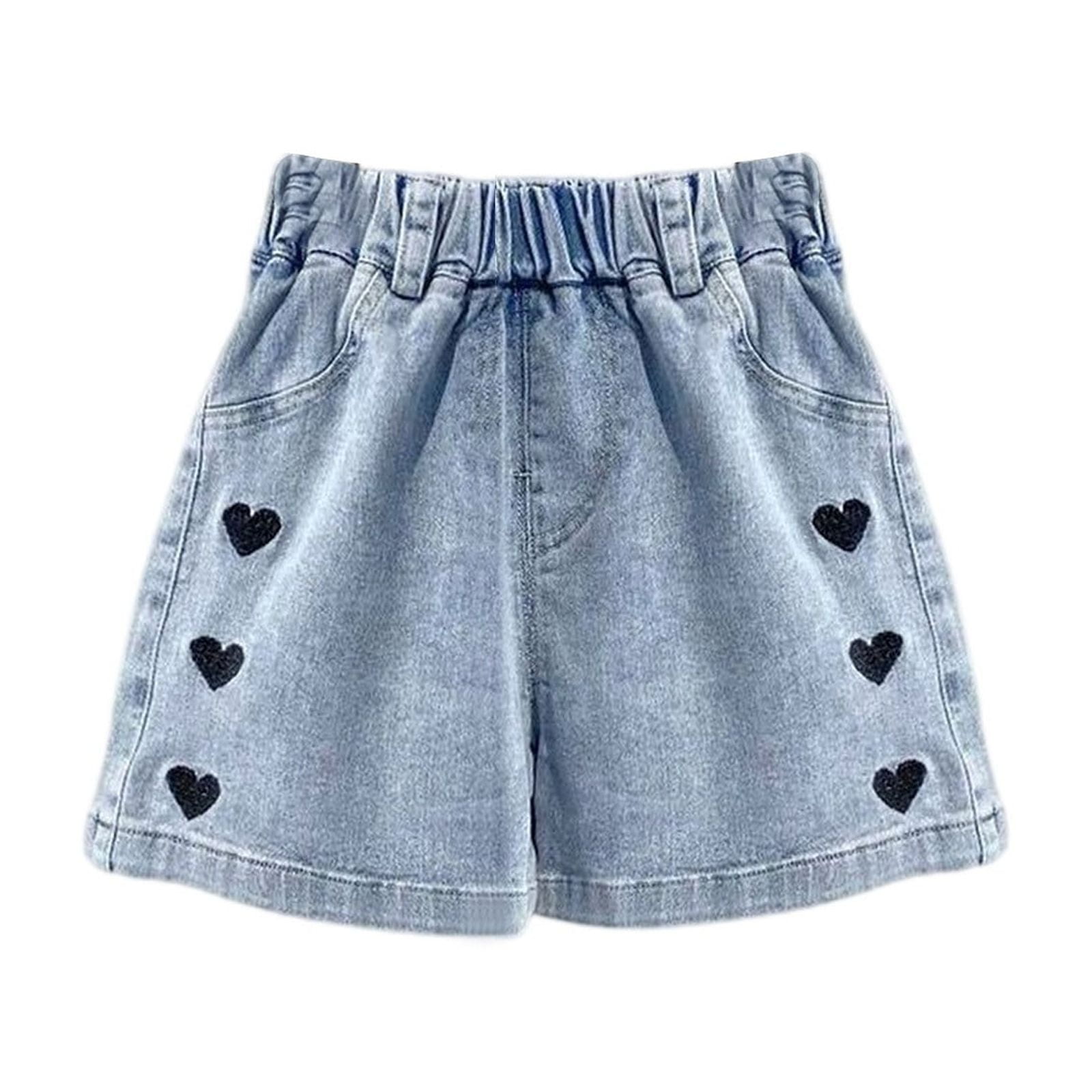 Mlqidk Long Shorts for Girls Size 10-12 Summer Sports Wide legs Long ...