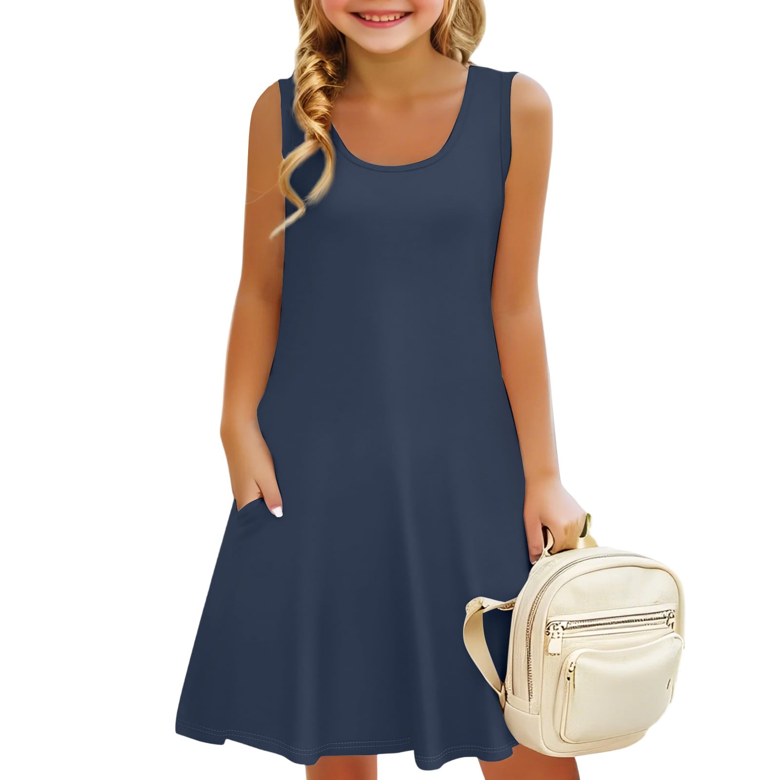 Mlqidk Summer Dresses for Girls 2025 Vacation Beach Cover Ups ...