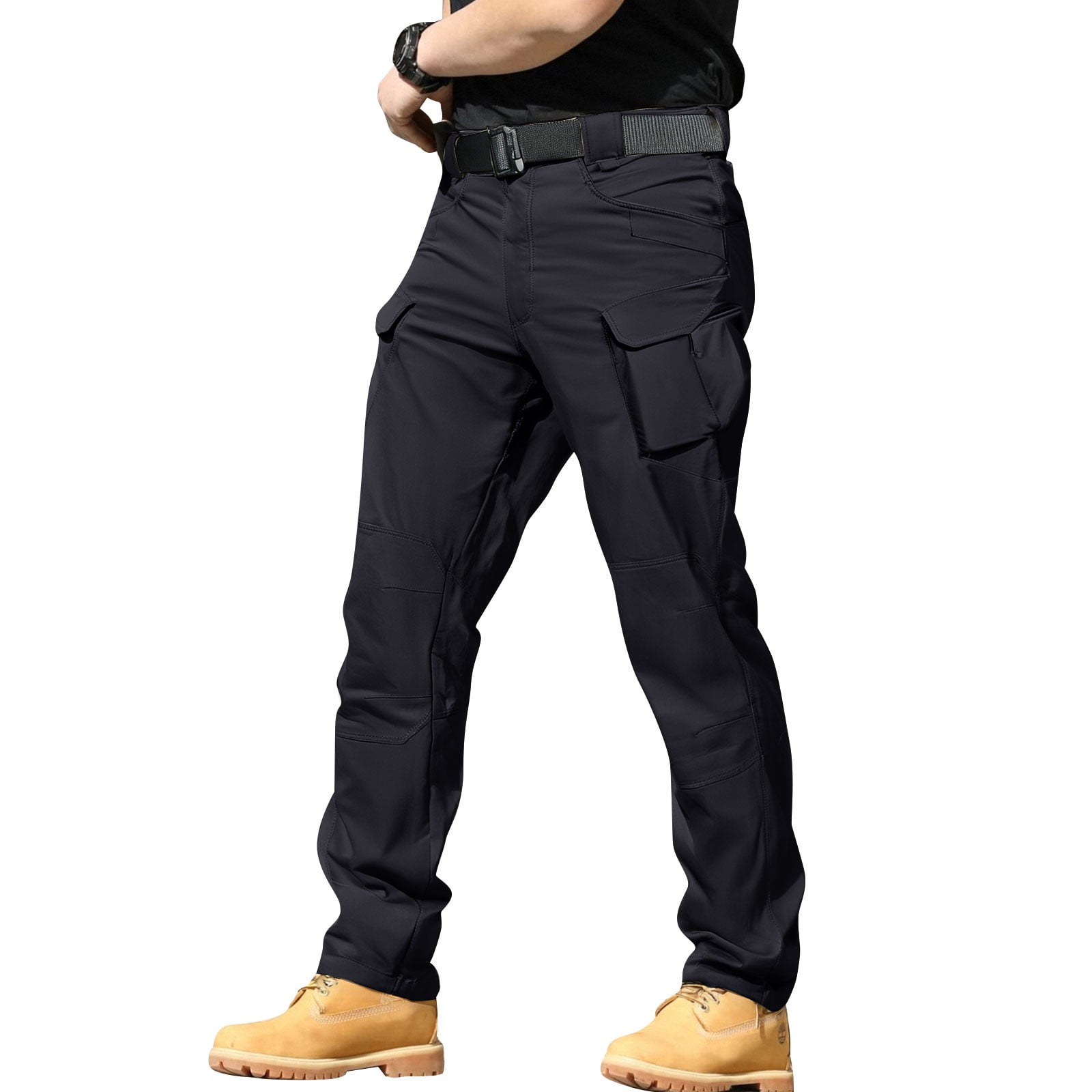 Mlqidk Tactical Cargo Pants for Men Durable Ripstop Waterproof Outdoor ...