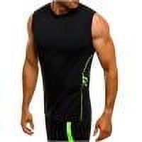 Mlzmgr Compression Tank Tops for Men Slim Fitted Stretchy Tanks ...