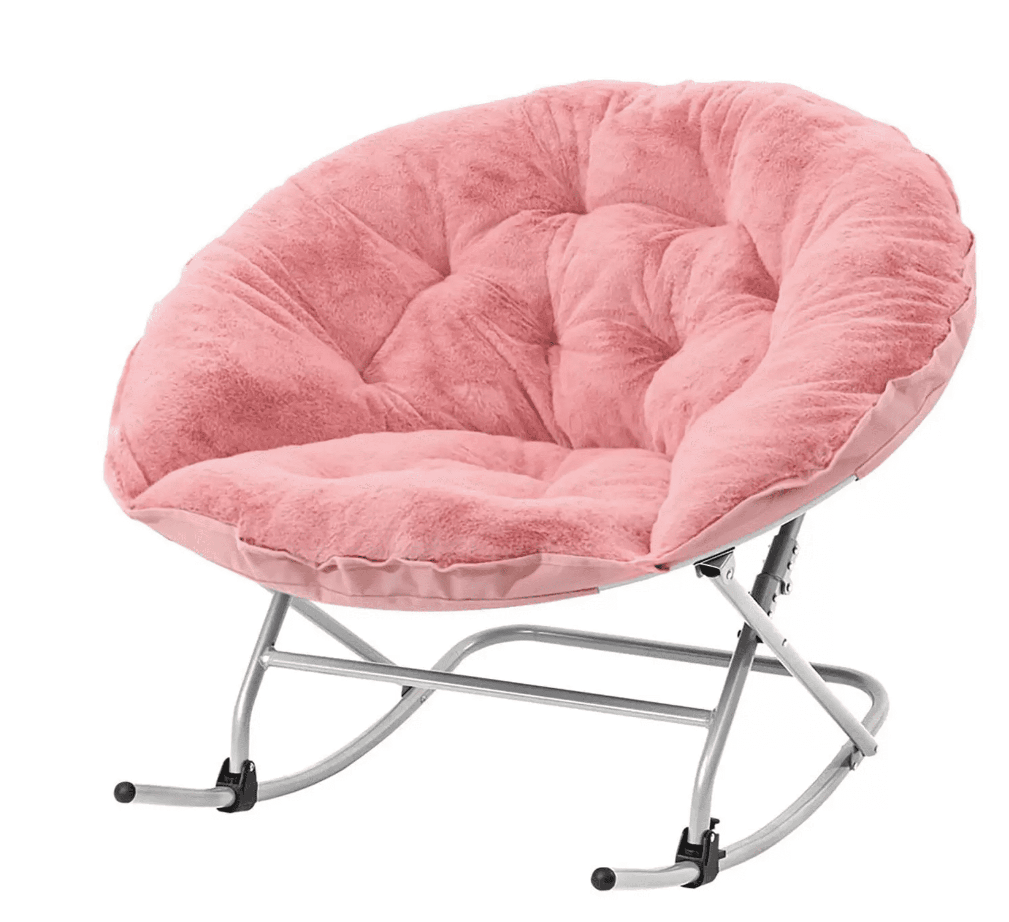 Member's Mark Kids Rocking Saucer Chair, Dusty Rose - Folding & Easy ...