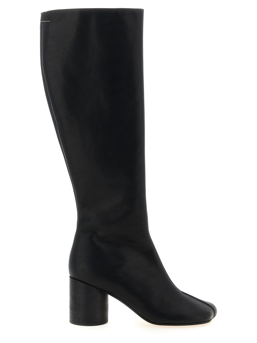 Mm6 By Maison Margiela Anatomic Stitch' Boots Black (Women's) - Walmart.com