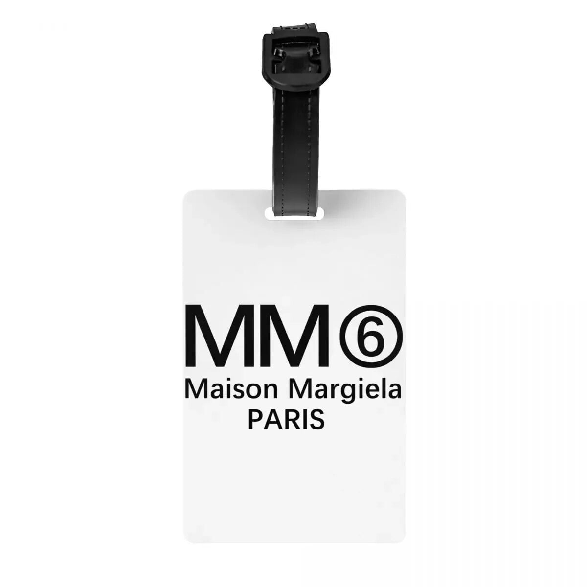 Mm6 Margielas Letters Print Luggage Tags for Suitcases Cute Baggage ...