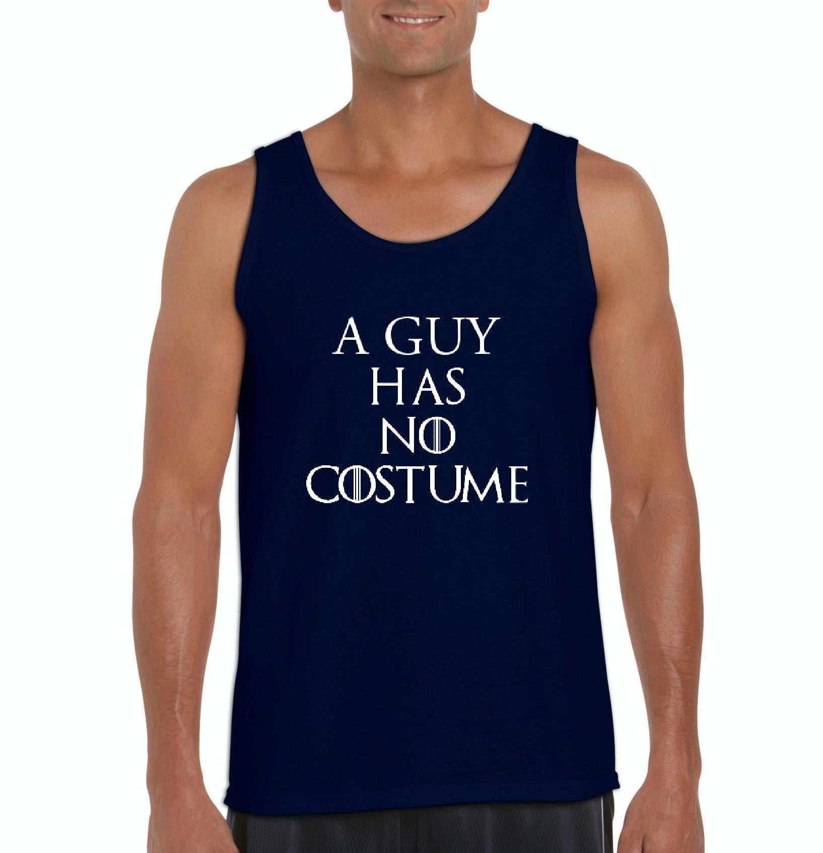 Artix - Men's Tank Top for Men - Halloween Costume Guy Has No Costume ...
