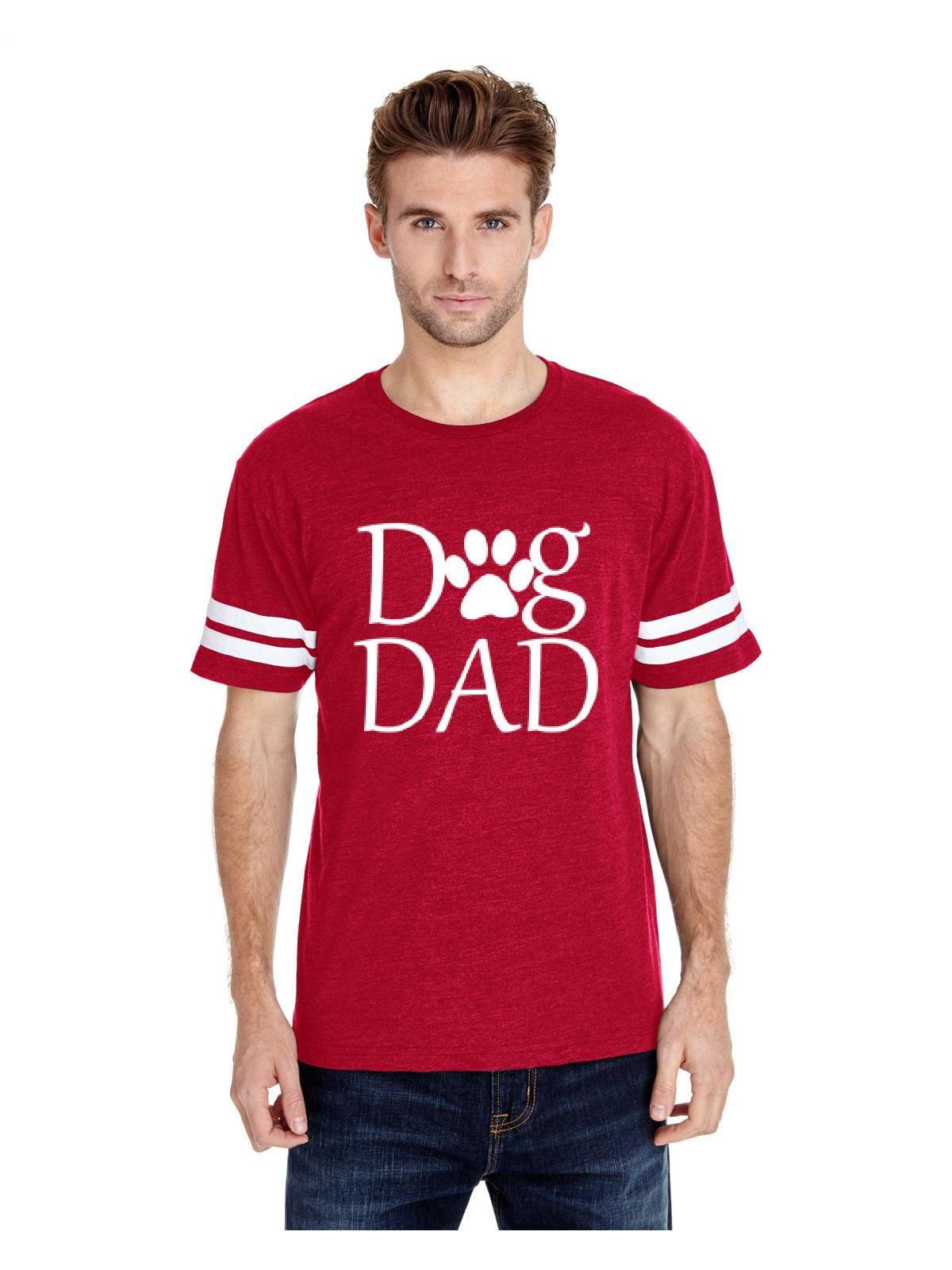 MmF - Mens Football Fine Jersey T-shirts, up to Size 3XL - Dog Dad ...