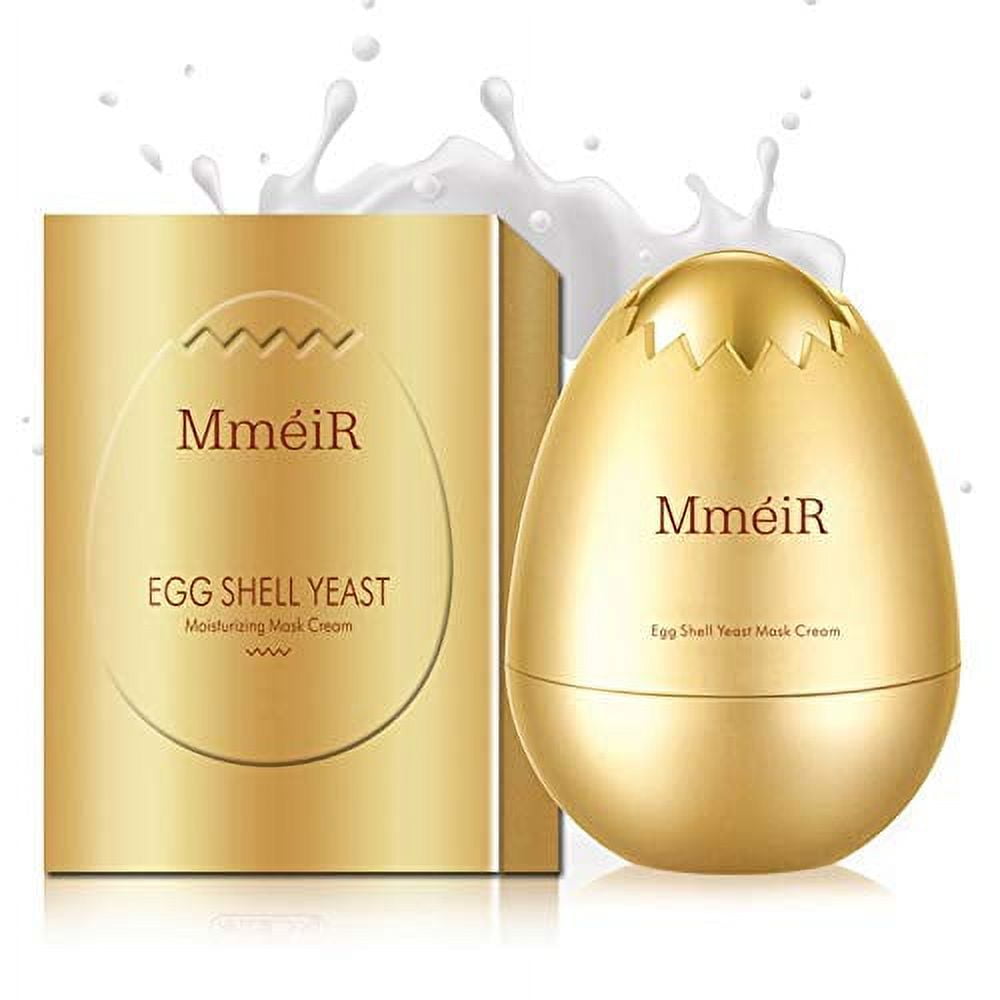 MmeiR Eggshell Yeast Mask Hydrating Firming Skin Anti Aging Facial Peel ...