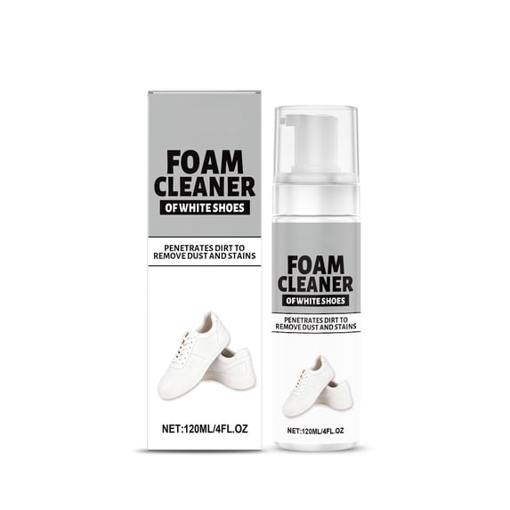 Mmeneyy 120ml White Sneakers Foam Cleaner - Gentles Cleaning For ...