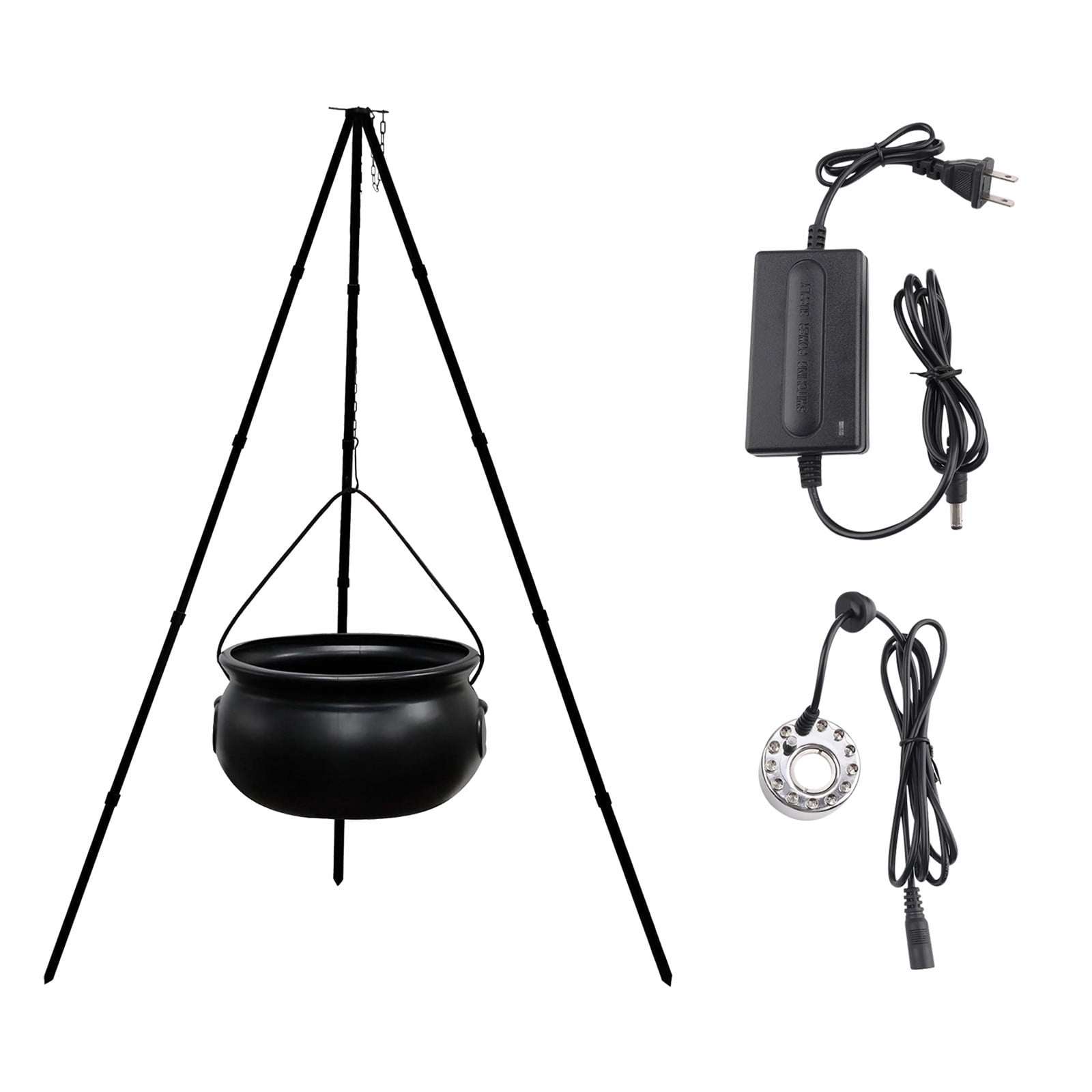 Mmeneyy Halloween Decorations Outdoor - Large Cauldron Halloween Decor ...
