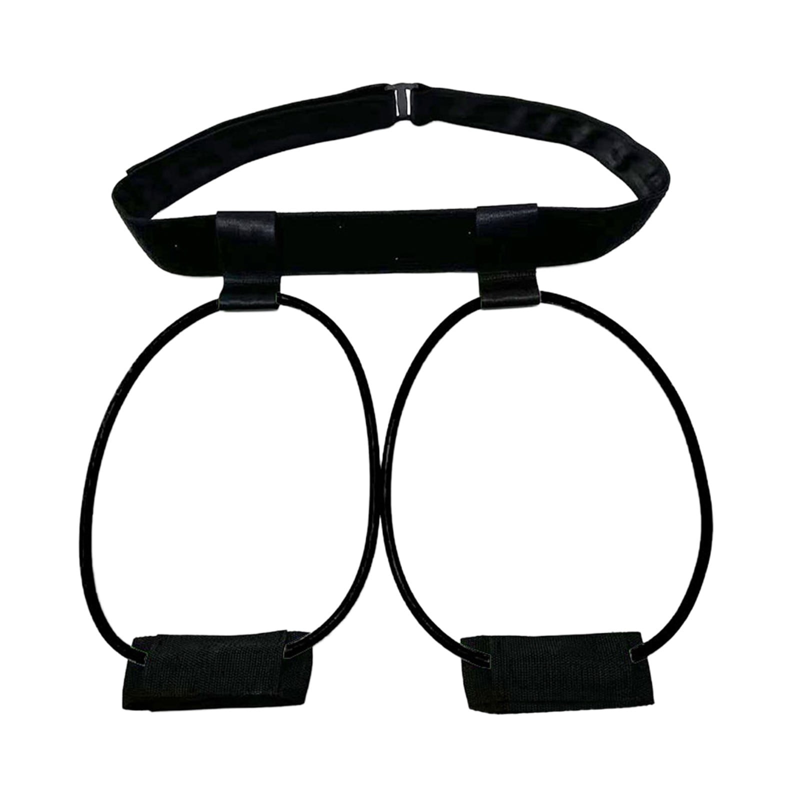 Mmeneyy Hip Resistance Belt For Glute Leg Workout Adjustable Waist Bands With Foot Loops For ...