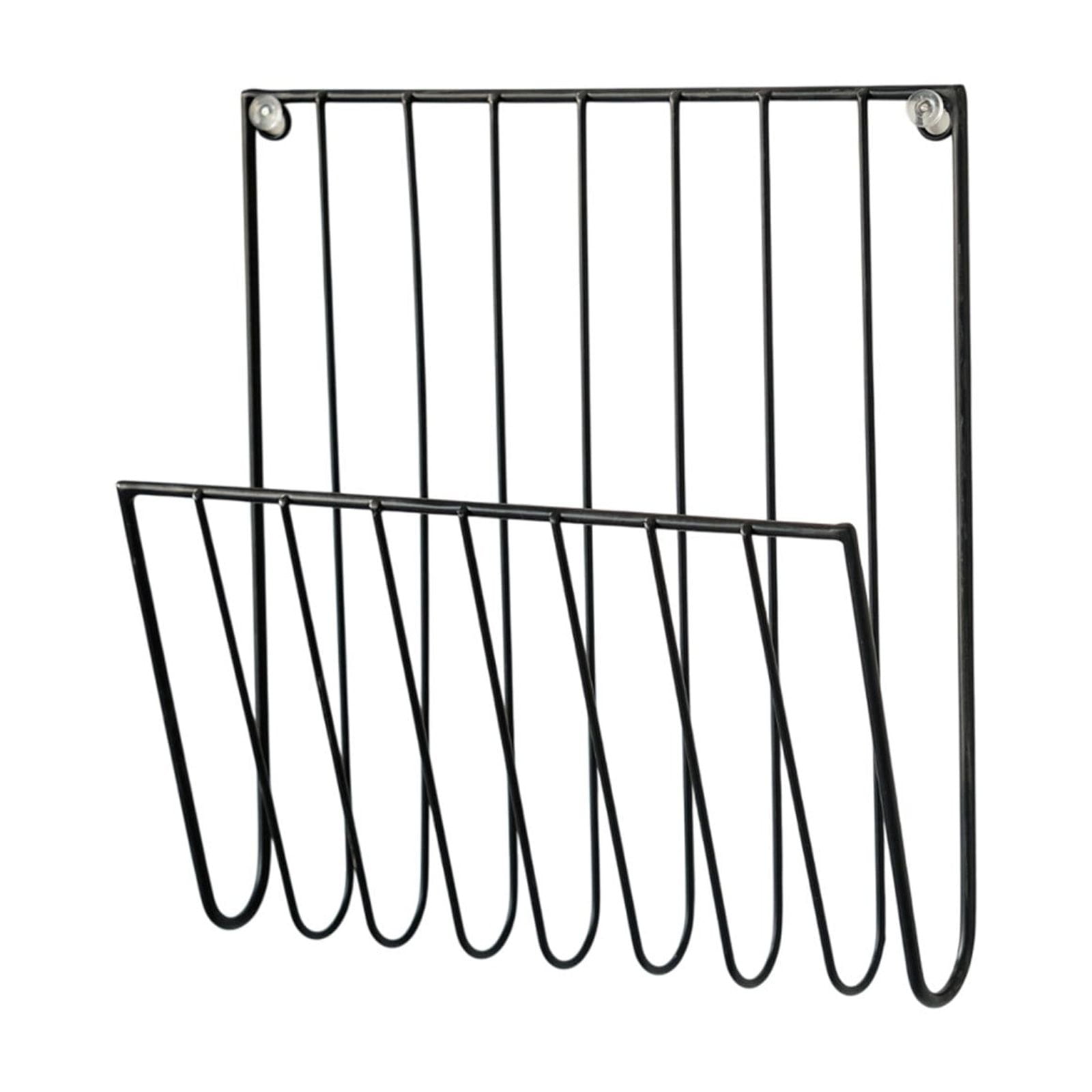 Mmeneyy Magazine Rack Wall Mounted File Holder Office Home Decorative ...