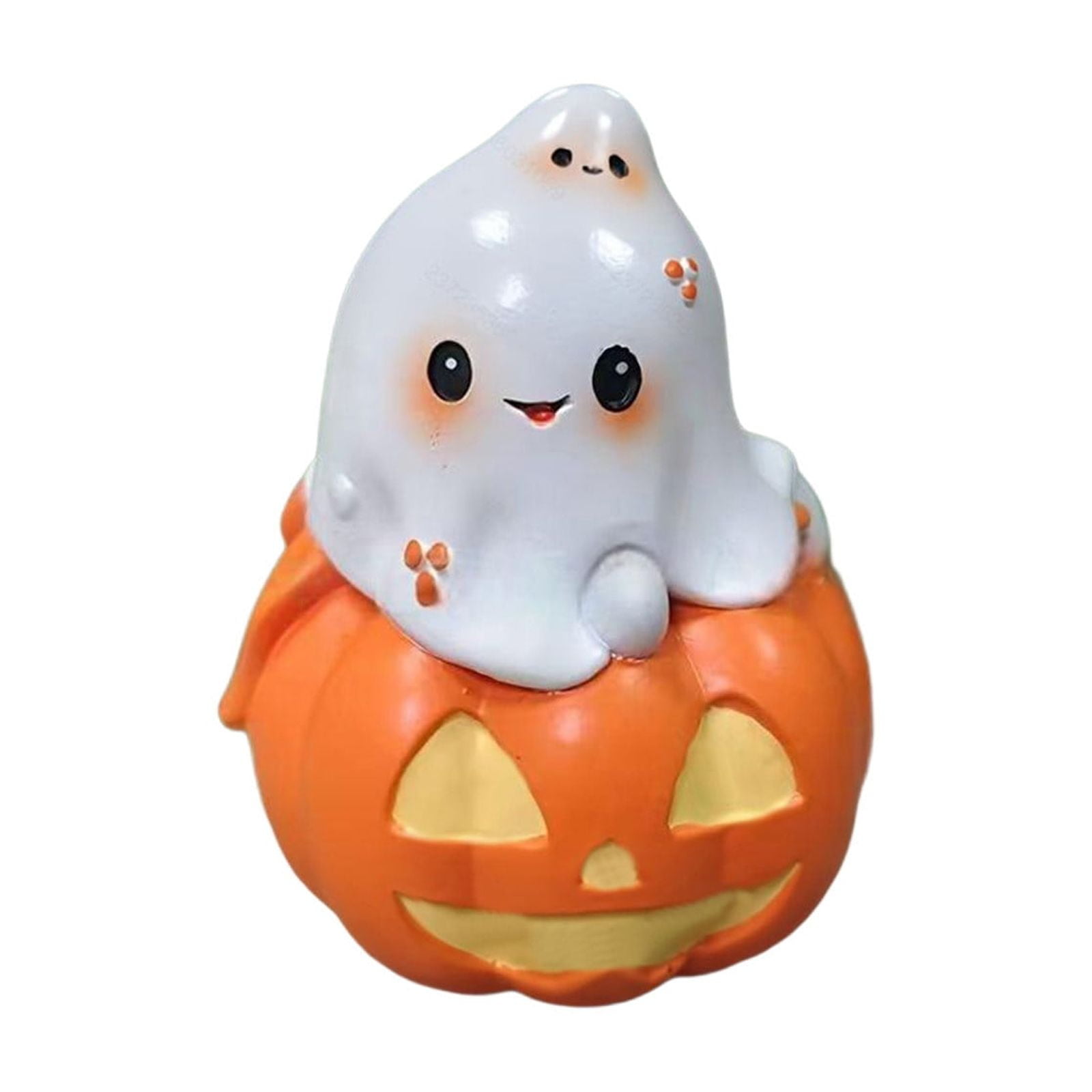 Mmeneyy Resin Halloween Ghost Statue Miniature Cute Ghost Figurines ...