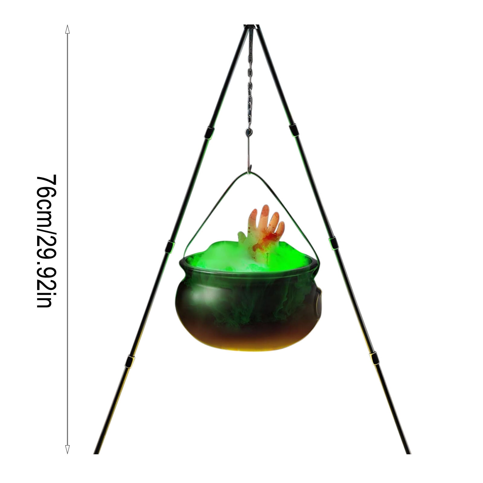 Mmeneyy Spooky Halloween DIY Witch Bucket Set Party Tabletop Vintage ...