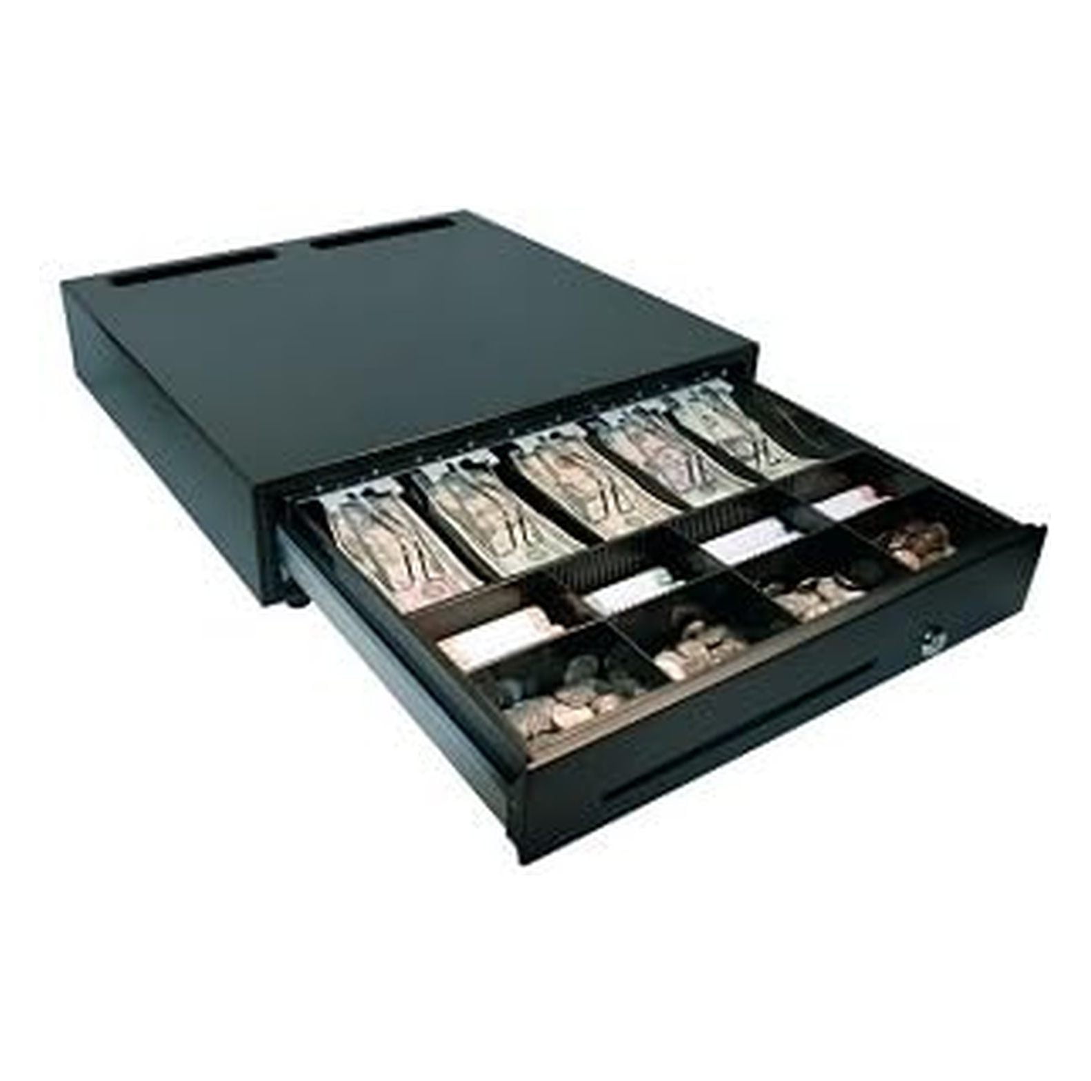 Mmf, Cash Drawer, Val-U Line, 18X18, Printer Driven, Rj12-24Vdc, 5 Bill / 8 Coin Till with Wire ...