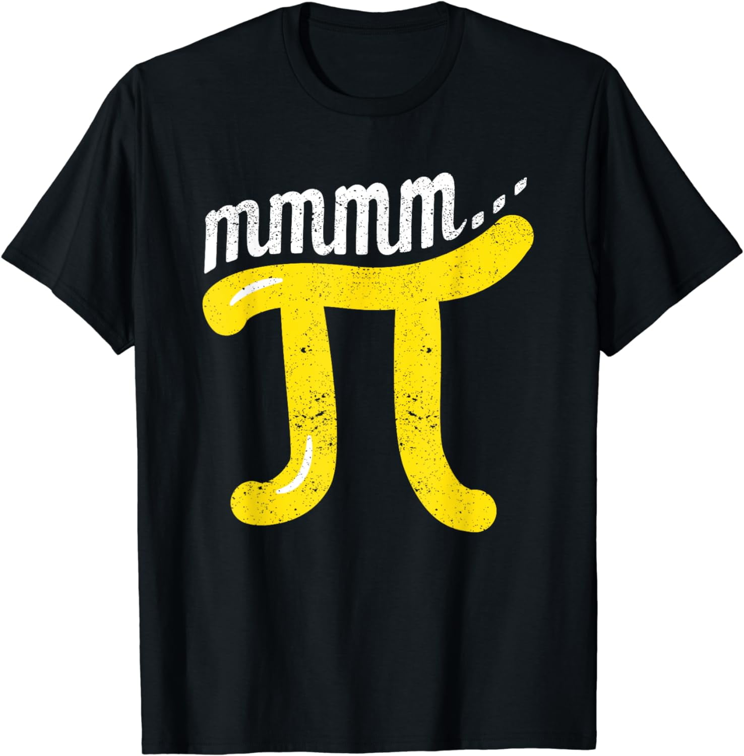 Mmm Pi Day Funny Math Lover Science Nerd Geek Teacher Pie T-Shirt ...