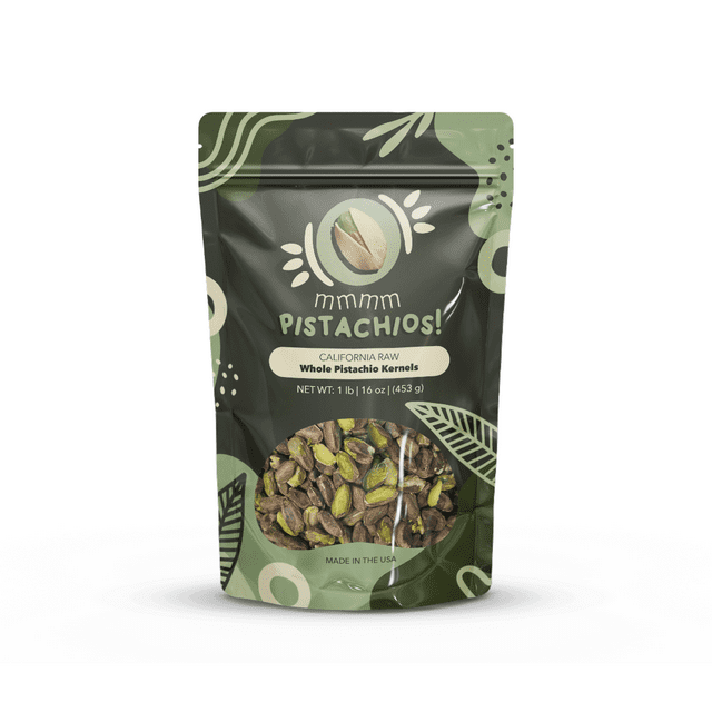 Mmmm Pistachios – Extra Large No Shell, Kernels Unsalted Dry Roasted ...