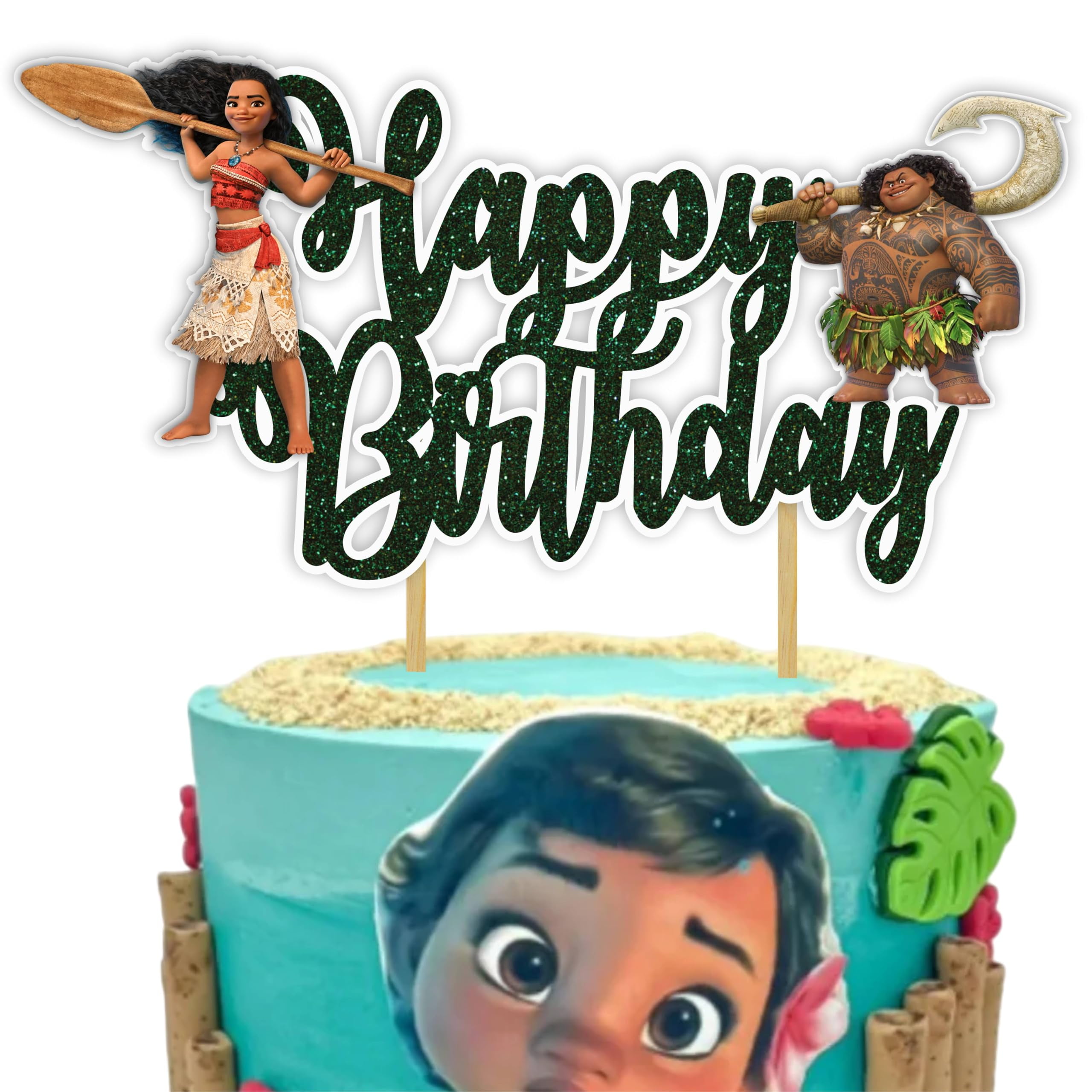 Mna Happy Birthday Cake Topper - AIS1 Island Princess Theme Cake ...