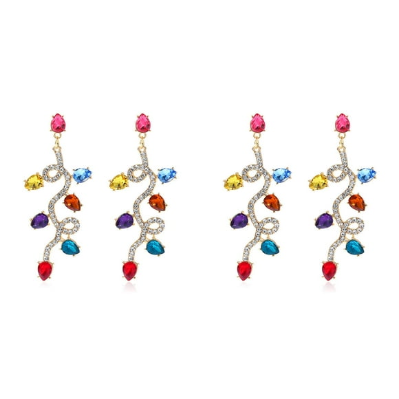 Lighted Christmas Earrings