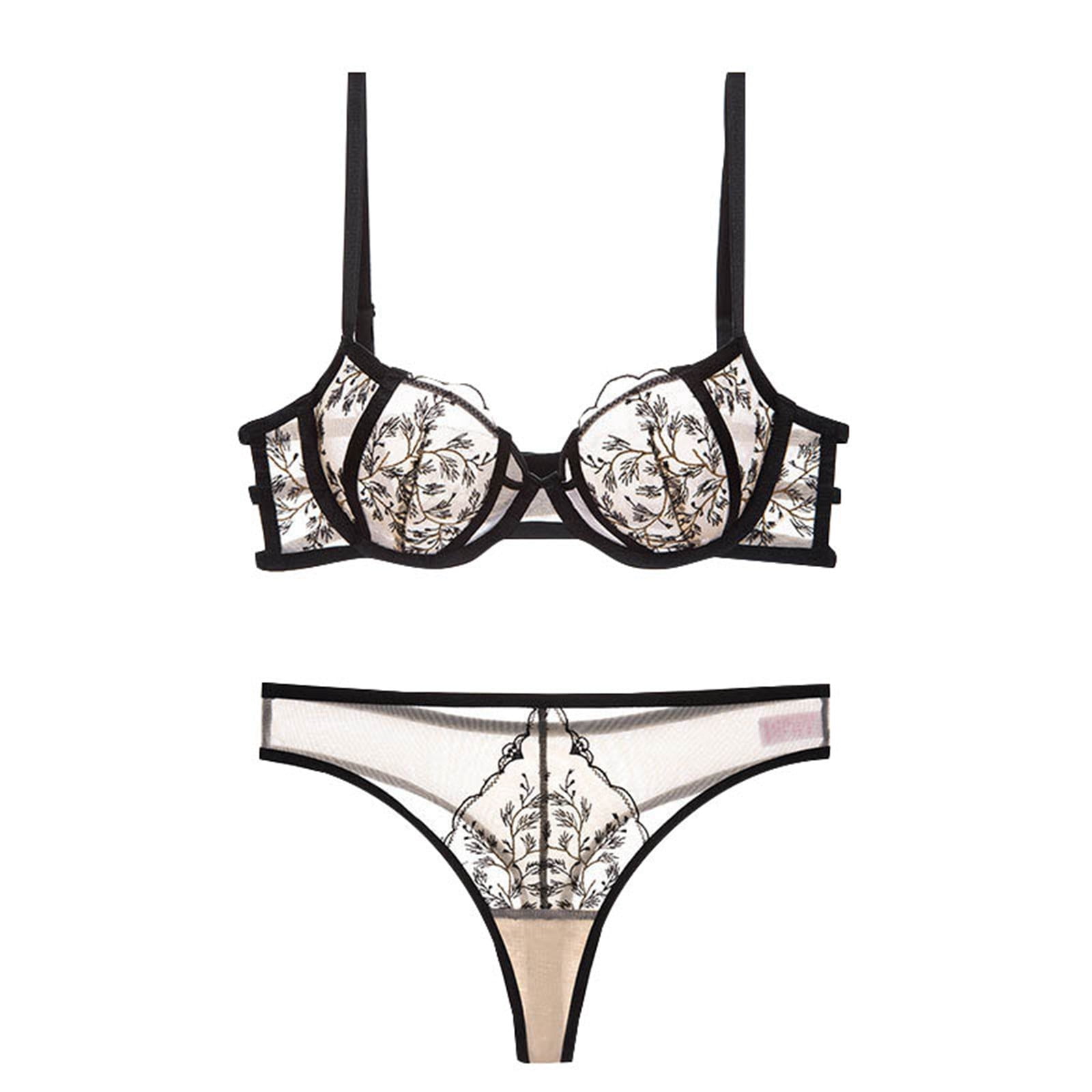 Mnyotv Matching Bra and Panty Sets Brief Women Sexy Bra Set For Women ...