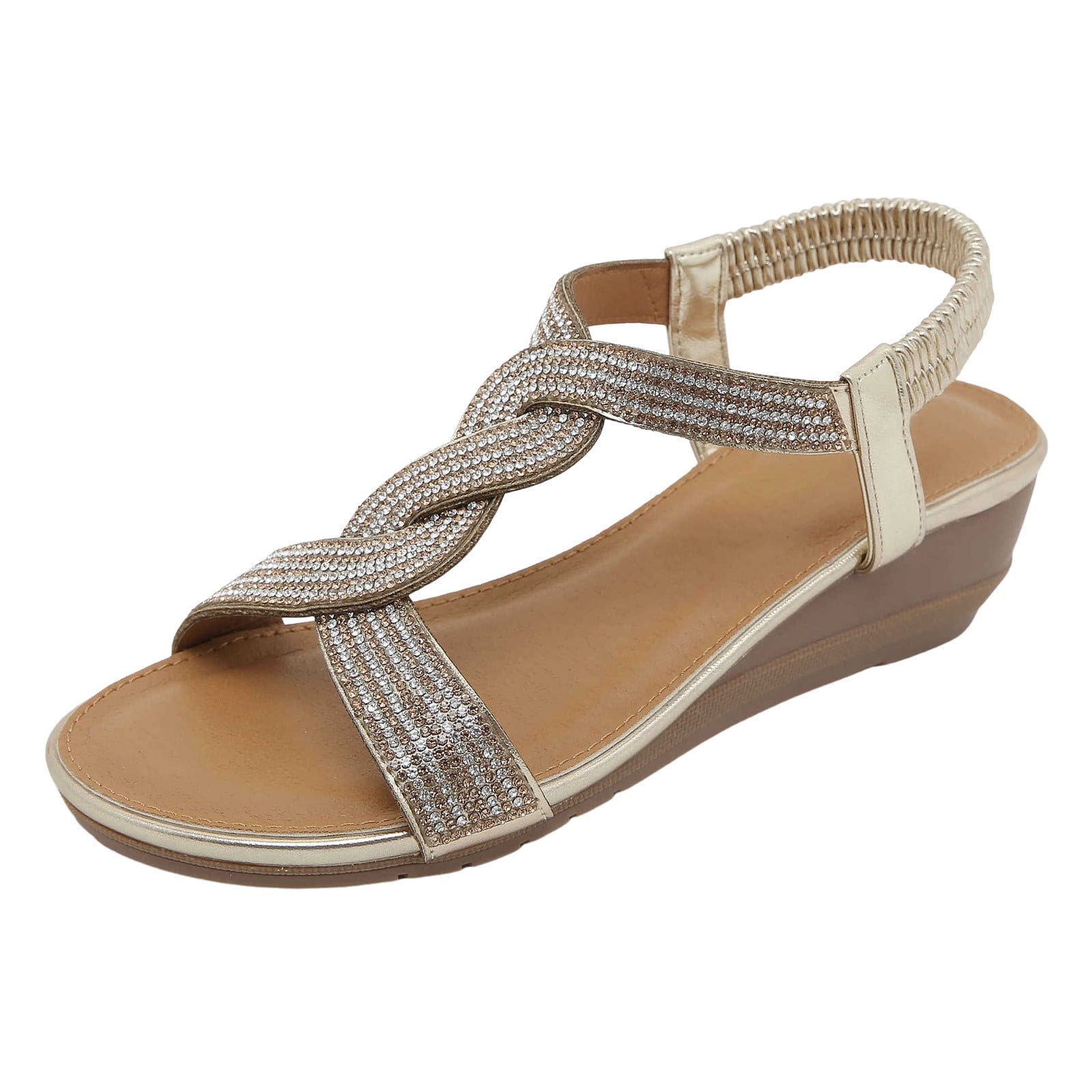 Mnyotv Spring Sandals for Women 2024 Sandals for Women Flat Wide Width ...