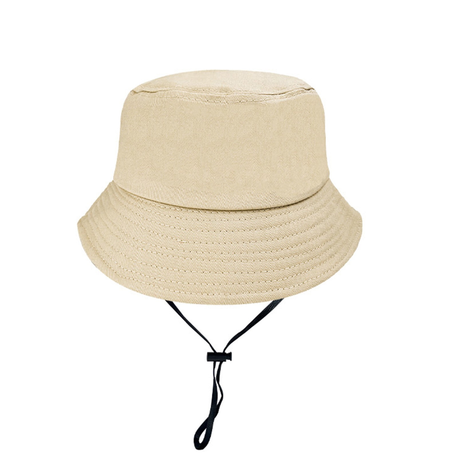 Mnyycxen Canvas Bucket Hat for Men and Women Plain Colors Bucket Hat ...