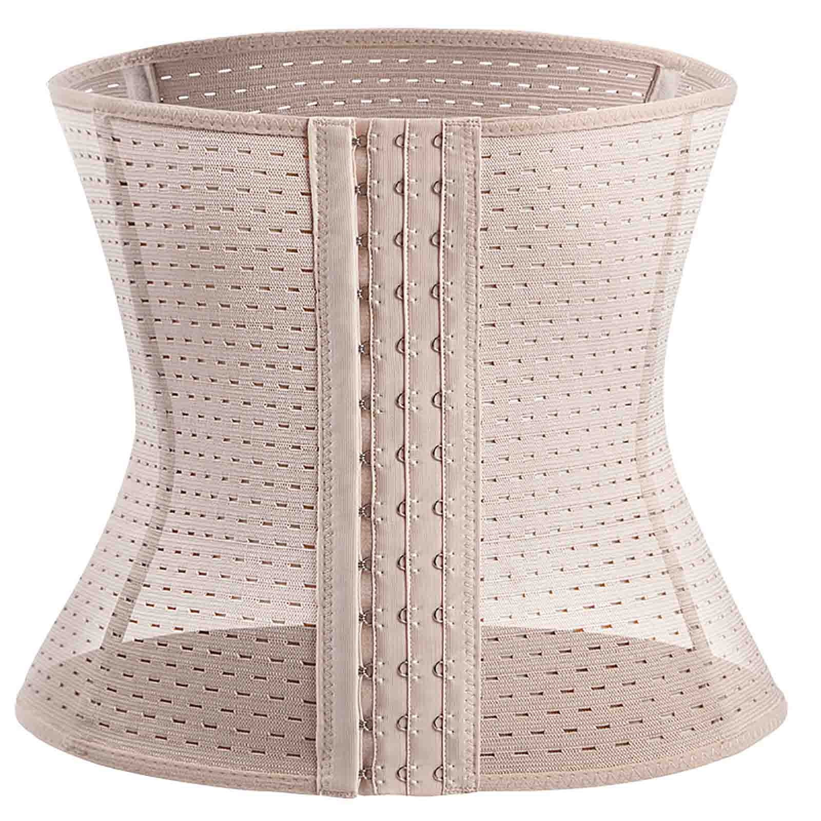 Mnyycxen Waist Trainer for Women Latex Underbust Waist Cincher Corset ...