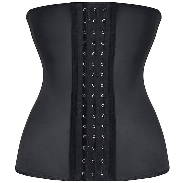 Mnyycxen Waist Trainer for Women Latex Underbust Waist Cincher Corset ...