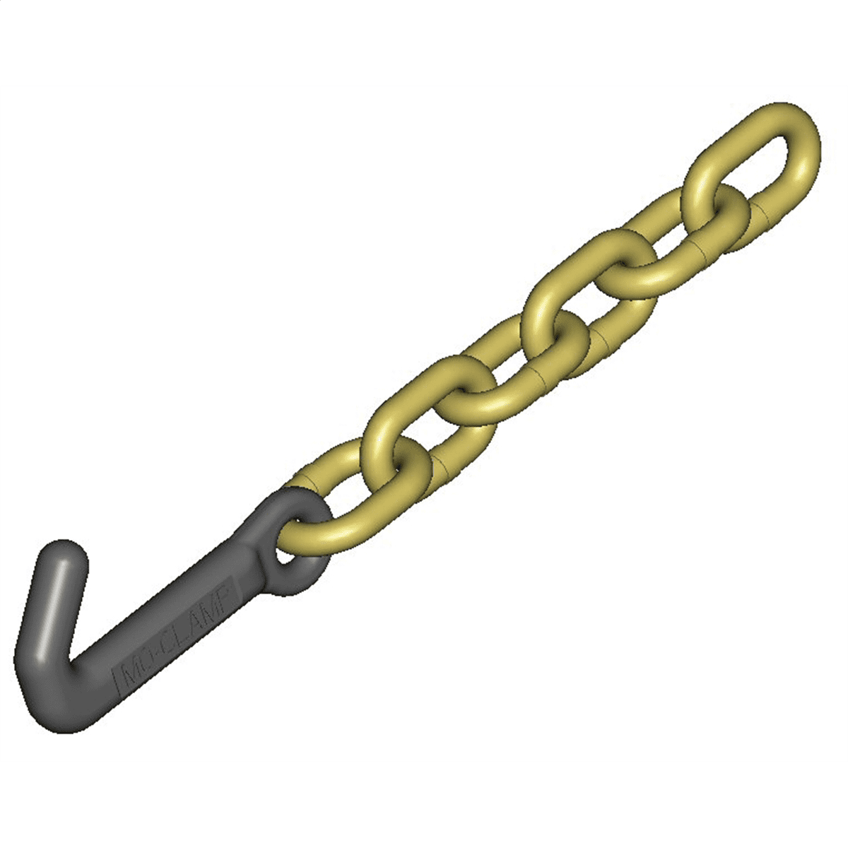 Mo-Clamp 6317 "J" Hook with Chain - Walmart Business Supplies