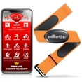 Mo-Fit Heart Rate Monitor Chest Strap, ANT+ Bluetooth 4.0, Garmin Apple ...