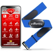 Mo-Fit Heart Rate Monitor Chest Strap, ANT+ Bluetooth 4.0, Garmin Apple ...