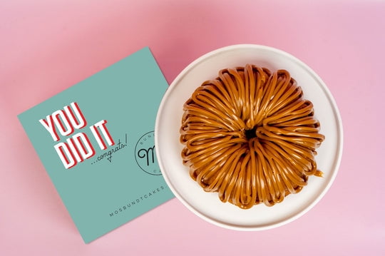 Mo's Bundt Cakes You Did It - Medium 8" Cake / Dulce De Leche - Walmart.com