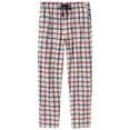 Mofiz Mens Cotton Pajama Pants Lightweight Lounge Sleep Plaid Bottoms
