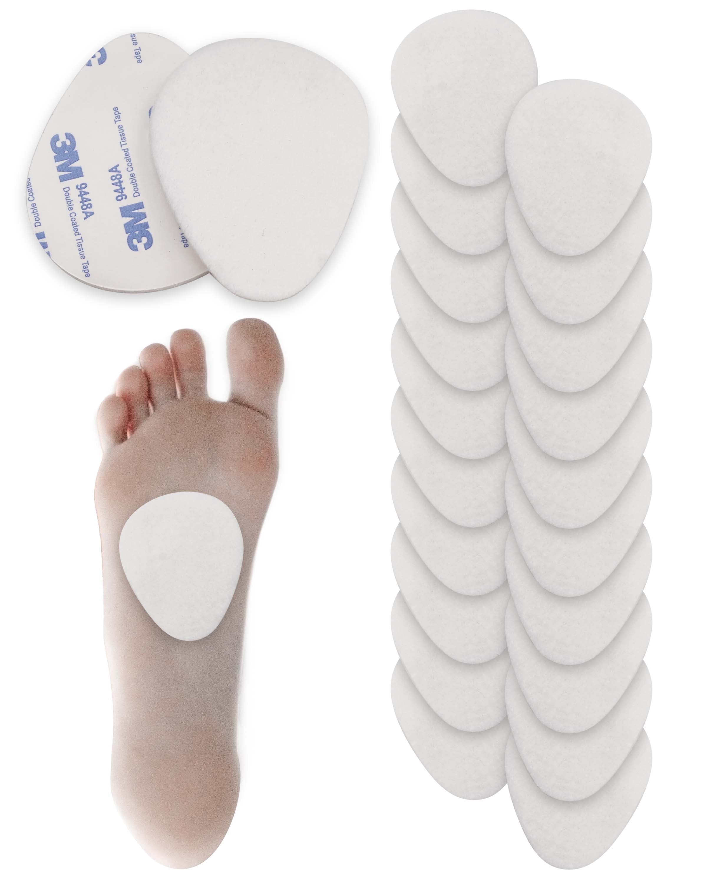 MoHern 20 Pcs Metatarsal Pads for Pain Relief, Ball of Foot Cushions ...