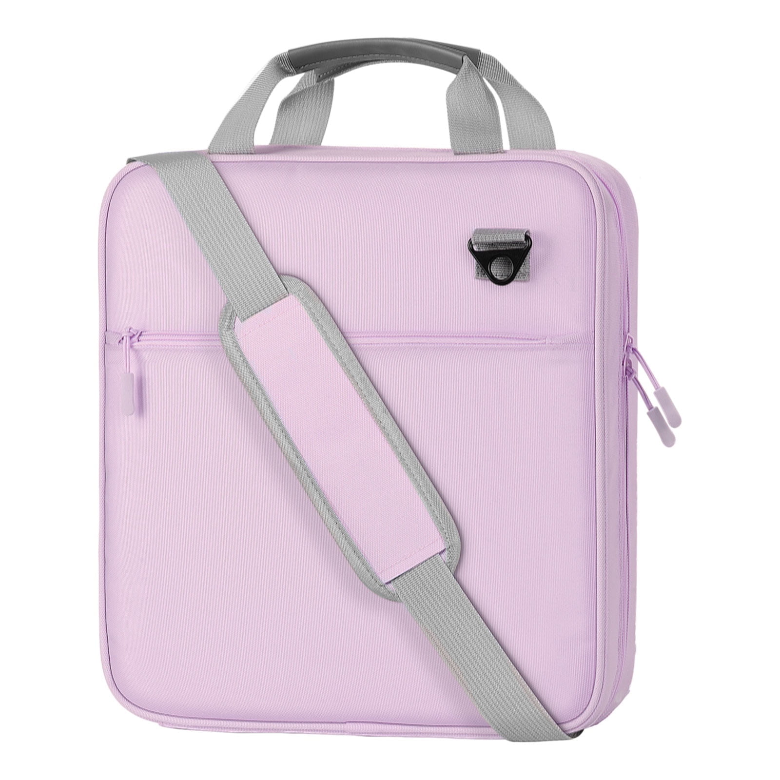 MoKo 2 inch Zipper Binder, 500 Sheet, Multi-Pocket with Handle & Strap ...