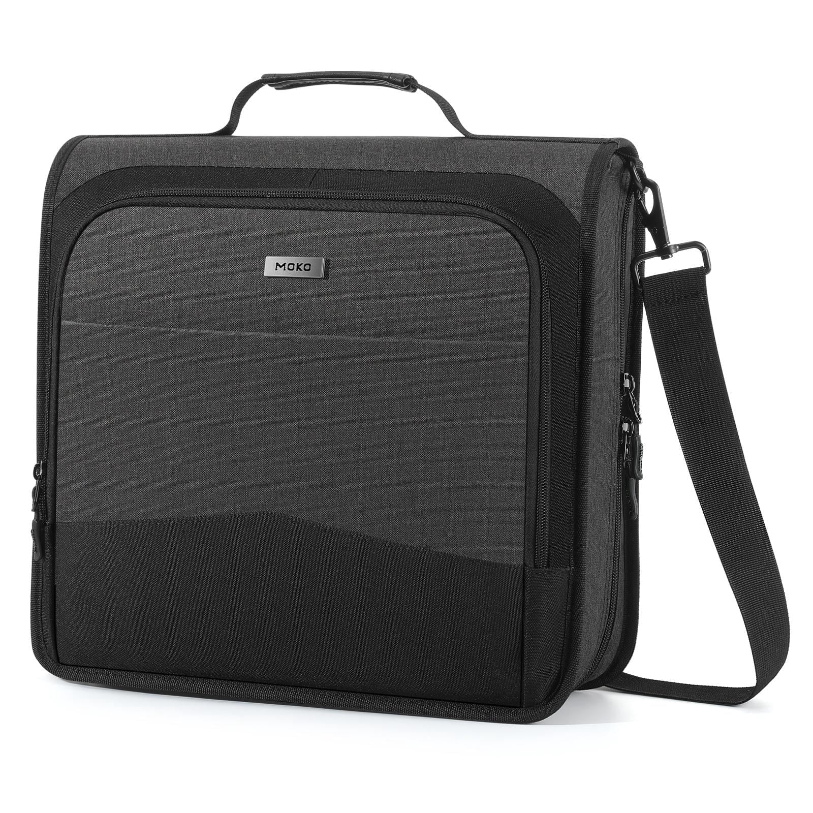 Free Shipping! MoKo 3 Inch 3 Ring Zipper Binder, 700 Sheet Multi-Pocket ...