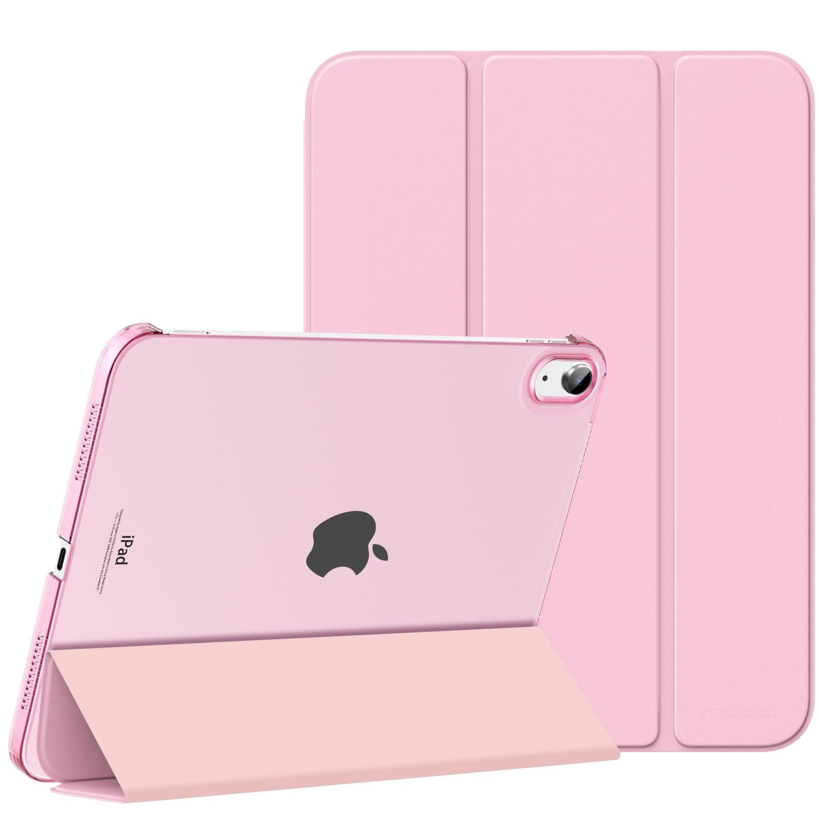 MoKo iPad Case for A16/A10, 11"/10.9" 2022/2025, Pink Flowers - Walmart.com