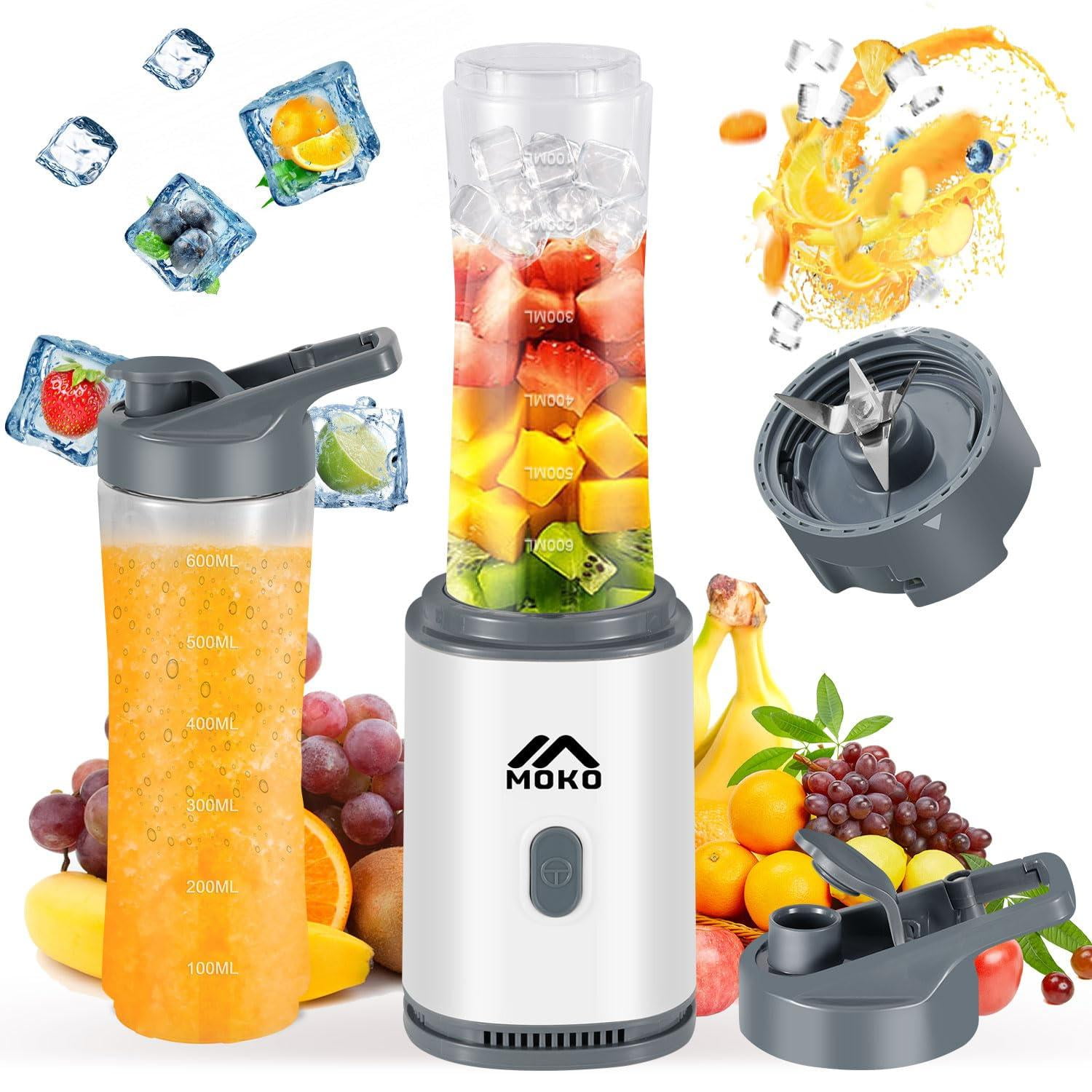 MoKo Countertop Blender for Kitchen for Smoothies/ice, Portable ...