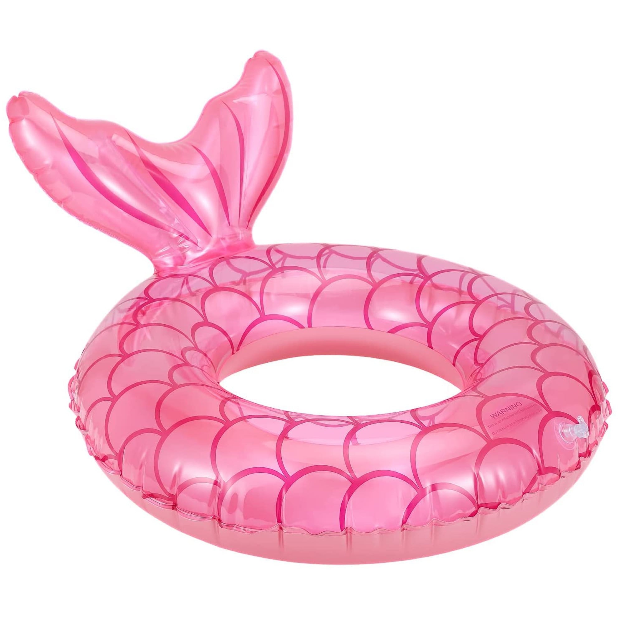 MoKo Inflatable Mermaid Pool Floats for Kids, 23" Swim Ring Kids ...