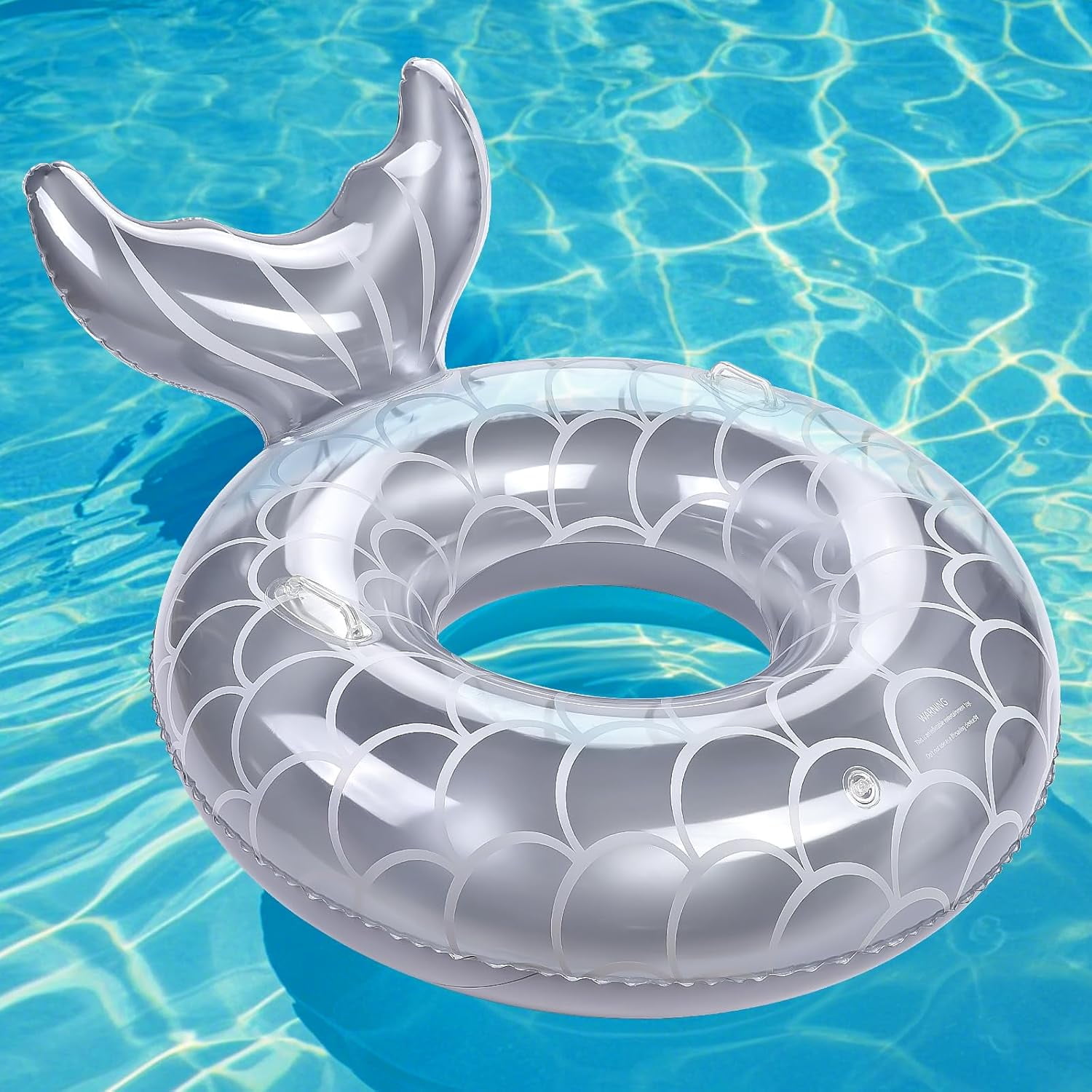 MoKo Inflatable Swimming Ring, Cute Pool Float Tube Decorations Swim Tubes Outdoor Pool Beach ...