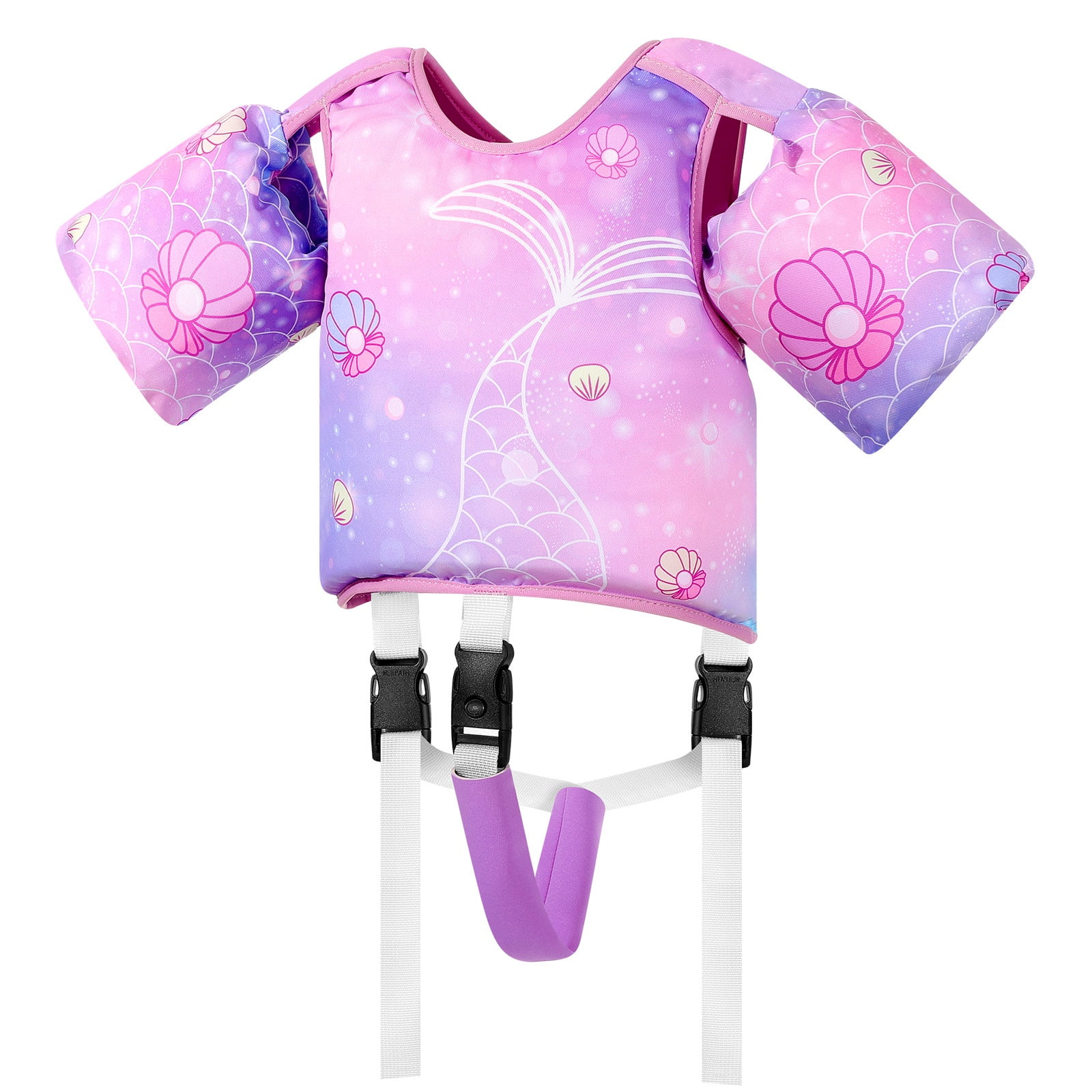 MoKo Kids Floaties Swim Vest for 22-30-50-66 LBS, Water Wings Arm ...