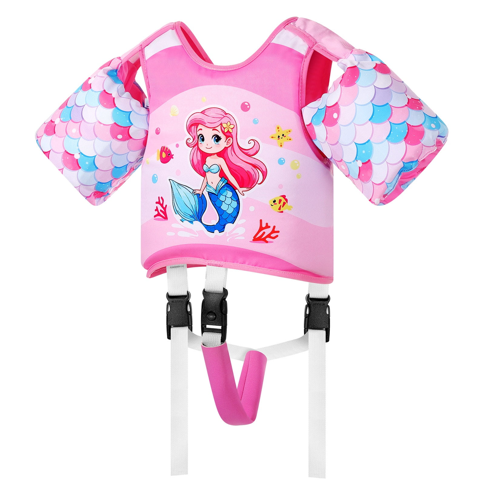 MoKo Kids Floaties Swim Vest for 22-30-50-66 LBS, Water Wings Arm ...