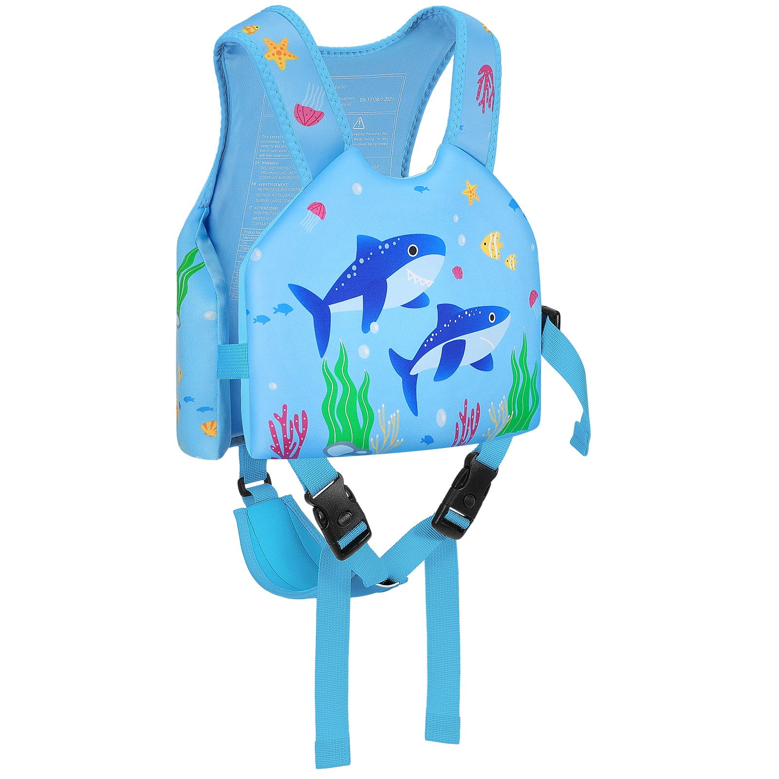 MoKo Kids Floaties Swim Vest for 22-66 lbs Kids, Pool Floaties Jacket ...