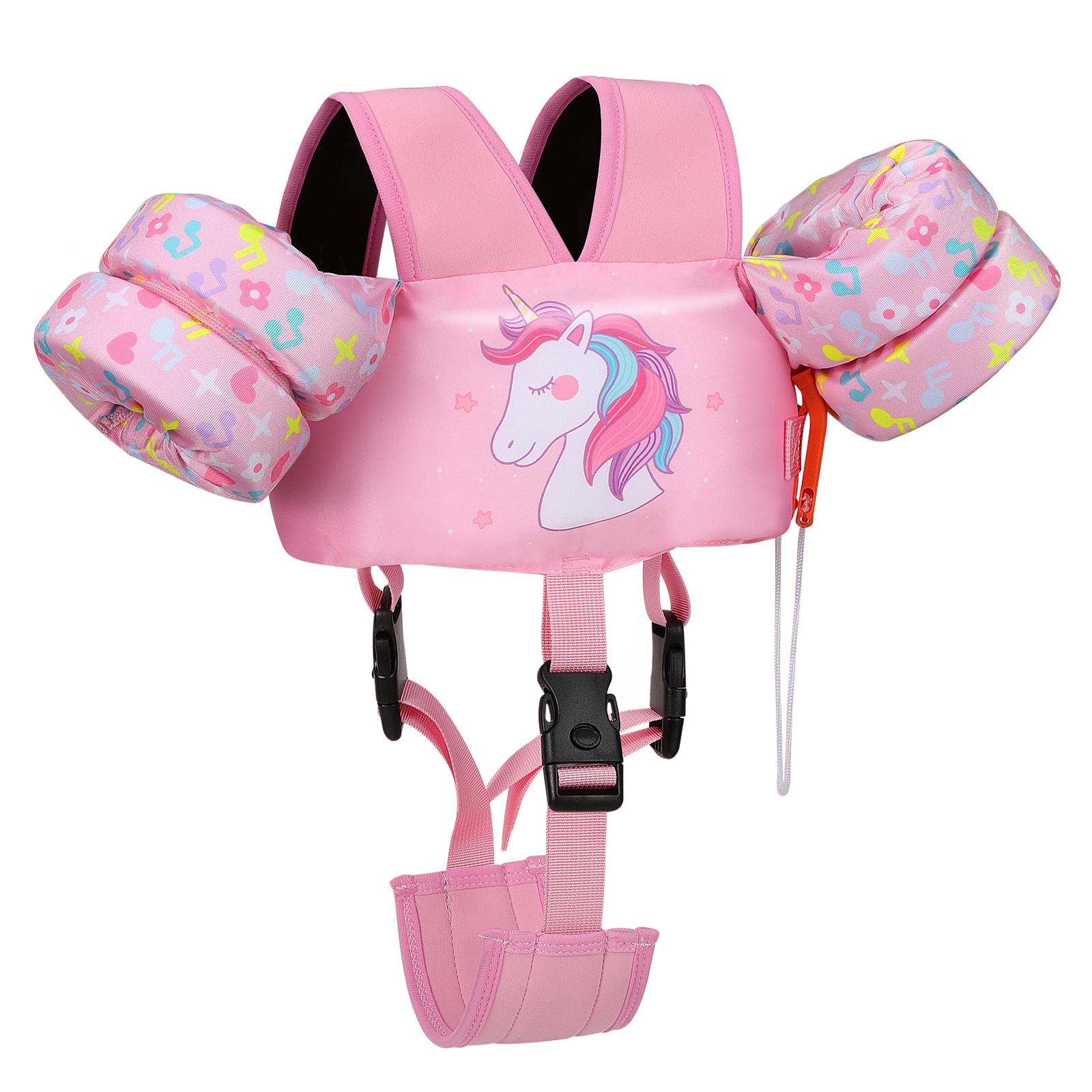 Life jackets for kids, Pool Floats Swim Vest Kids Jacket for 2-6, Arm ...