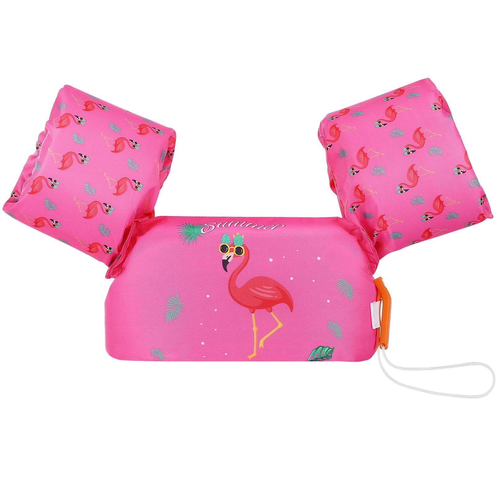 MoKo Kids Swim Vest for Kids 20-50lbs, Swim Arm Band with Whistle and ...