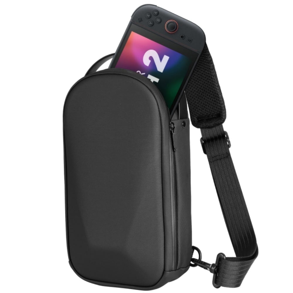 MoKo Sling Crossbody Bag for Nintendo Switch 2, Hard EVA Backpack ...