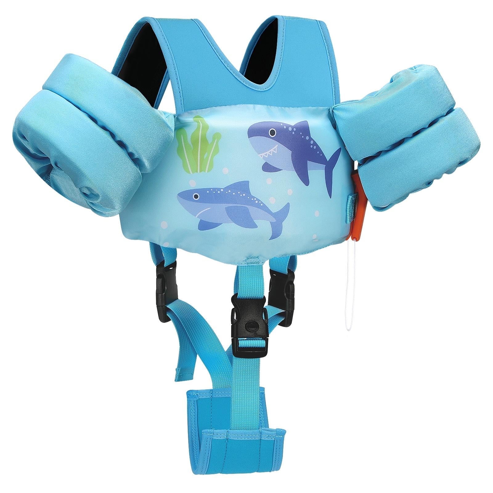 2024 MoKo Kids Swim Floatation Vest, 13-30 lbs Toddler Water Floaties ...