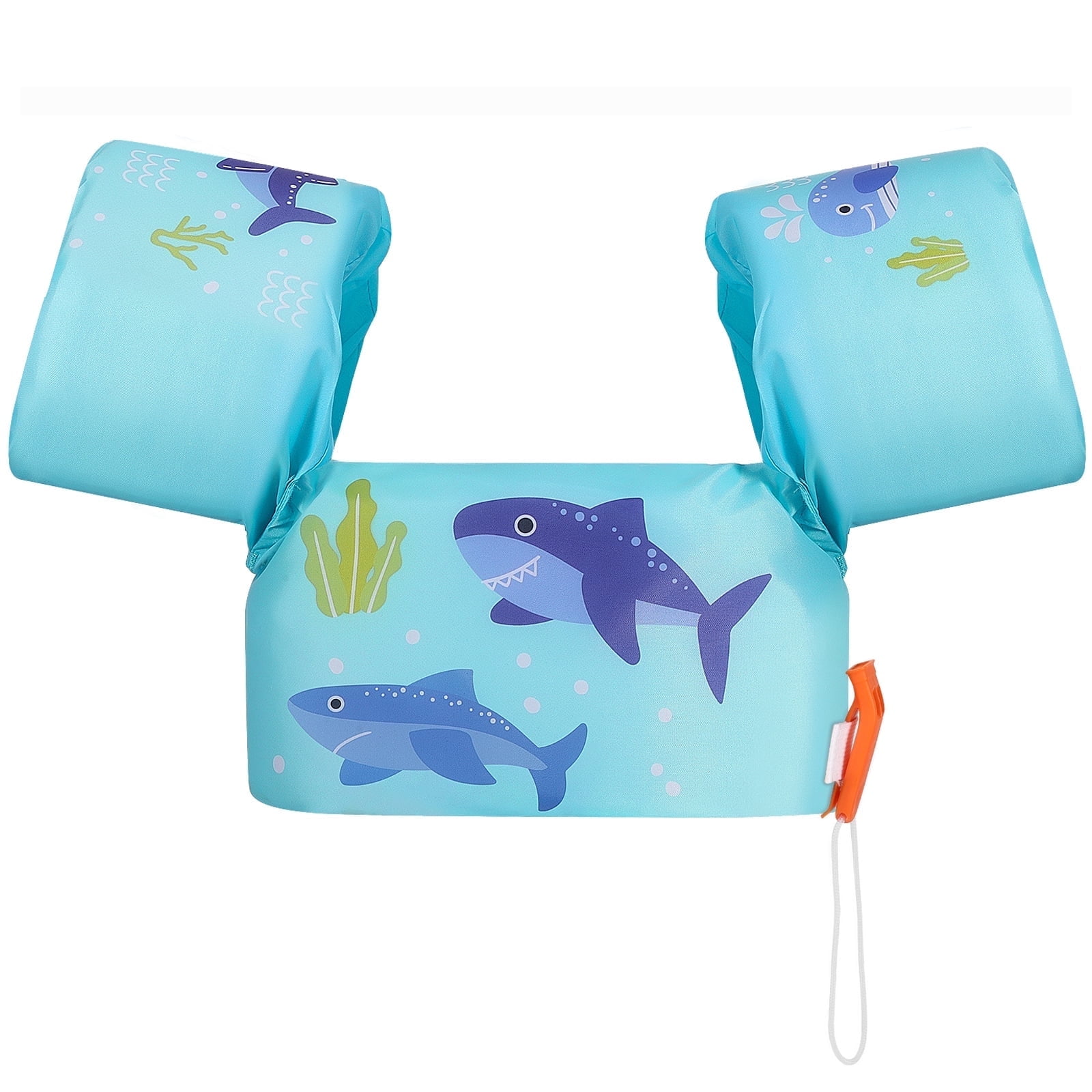 Swim Vest for Kids 20-50lbs Boys Girls, Swim Arm Floaties Band with ...