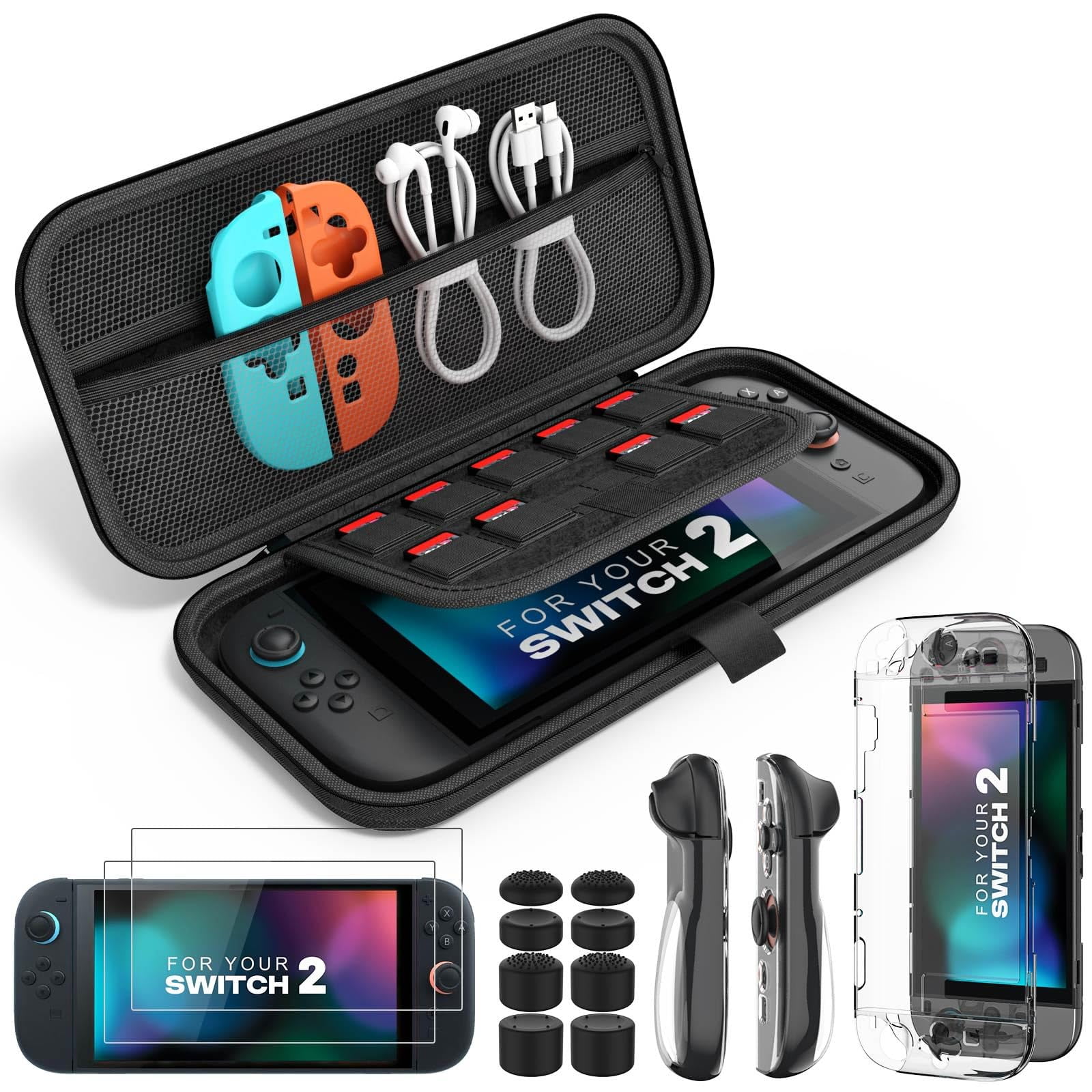 MoKo Switch 2 Case Compatible with Nintendo Switch 2, 5 in 1 Switch 2 ...