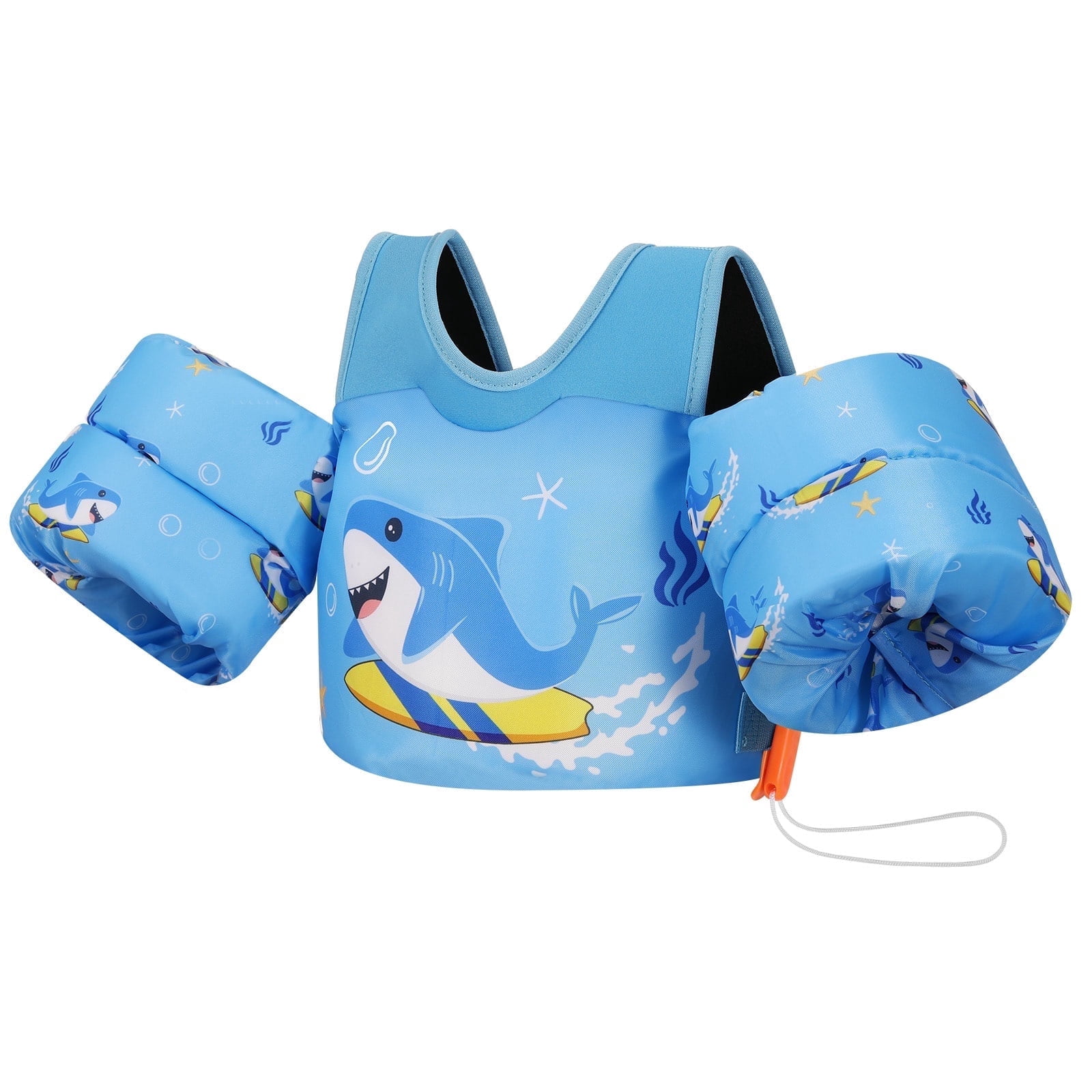 MoKo Kids Swim Vest, Toddler Floaties for 13-30 lbs, Water Wings for ...