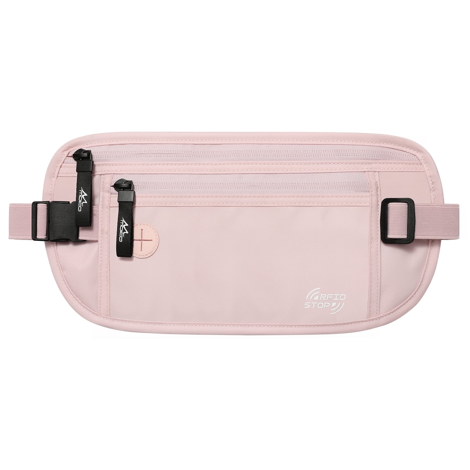 MoKo Travel Money Belt RFID Blocking, Hidden Waist Wallet for Men Women ...