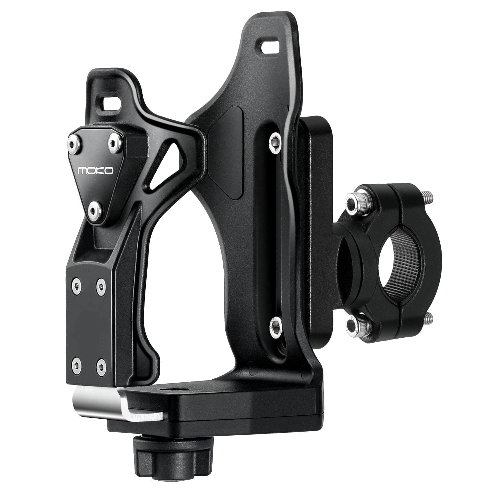 MoKo Universal Bike Water Bottle Cage Holder for for 1.9-3.6" Diameter ...